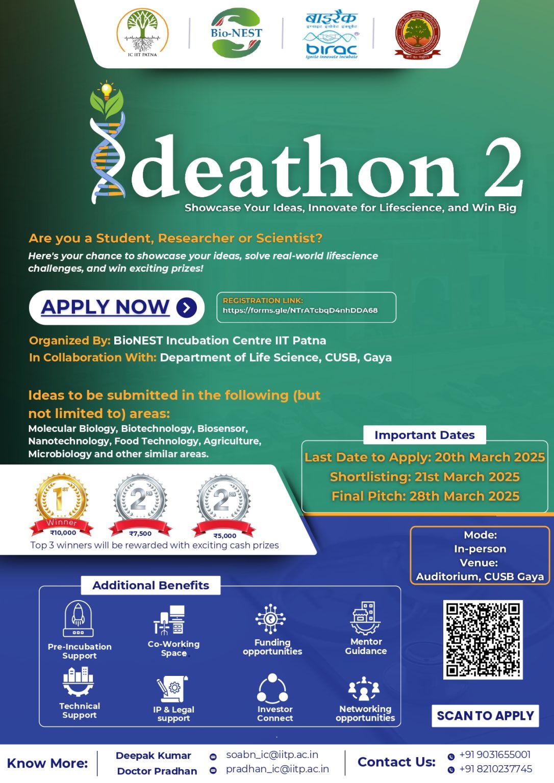 Ideathon – Incubation Centre IIT Patna