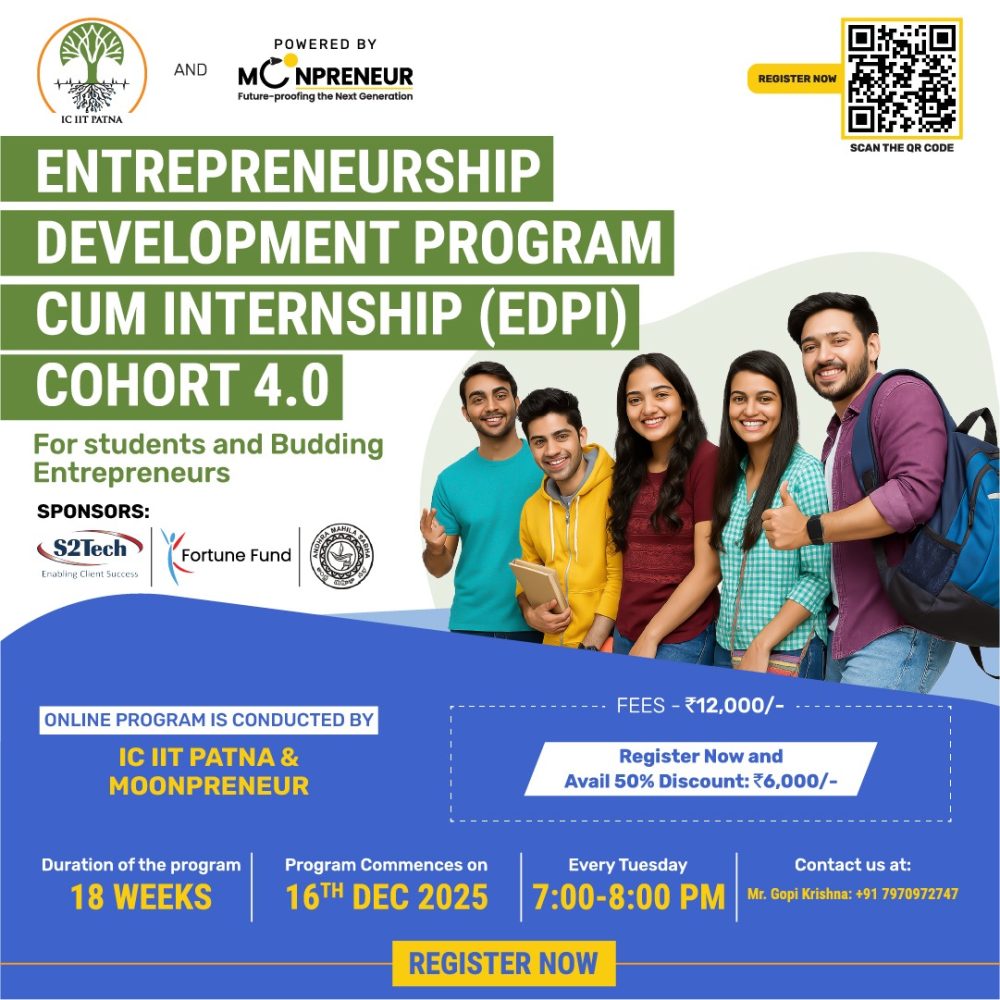 EDPI-2025 – Incubation Centre IIT Patna